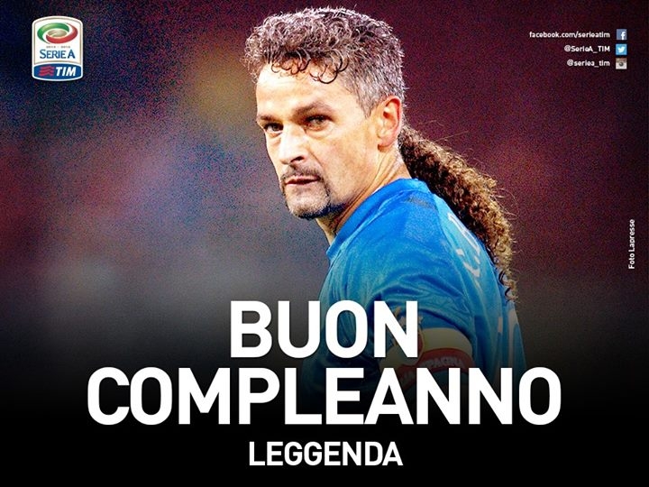 Roberto Baggio, i 50 anni del divin codino